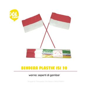 Jual Bendera Merah Putih Stick Warna-warni isi 10 - Kota Semarang - Dol ...