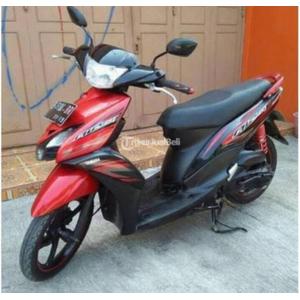 Jual Striping Yamaha Mio GT 2014 stiker motor merah hitam list body ...