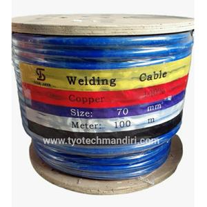 Jual Kabel Las 70mm / Welding Cable TIGA JAYA 70 mm warna BIRU - 1 ...