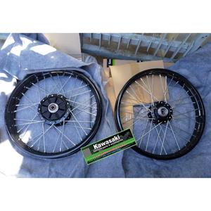 Jual velg depan belakang jari jari set w175 original kawasaki - Kab ...