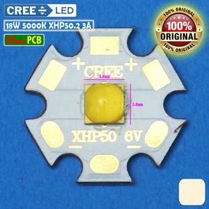 Jual CREE 18W XHP502 DayLight 5000K 6V XHP50.2 LED Senter Tembak 20mm ...