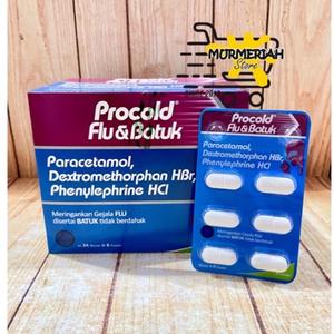 Jual Procold Flu dan Batuk - Meredakan batuk pilek hidung tersumbat ...