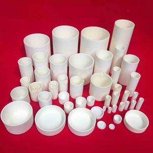 Jual Cylindrical Corundum crucible /99% alumina crucible / with PTSent ...