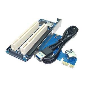 Jual PCI-E Express X1 to Dual PCI Riser Card PCI Express Extend PTSent ...