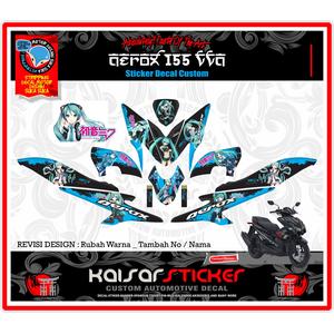 Jual STICKER STRIPING AEROX 155 STIKER DECAL AEROX ANIME - Kota Bandung ...