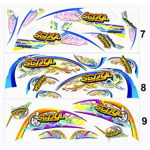 Jual STICKER STRIPING SCOOPY COSTUM HONDA SCOPY TRANSFARAN UV MOTHAI ...