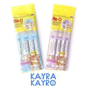 Jual Me-O Creamy Treats Kitten Cat 15 gr x 4 Sachet - Snack Anak Kucing ...