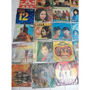 Jual Langsung Beliii.. PIRINGAN HITAM LAGU JADUL VINYL INDONESIA W545 ...