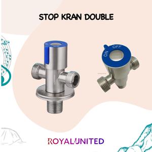 Jual Stop Kran T StopKran Cabang Stainless / Kran Closet Wastafel ...