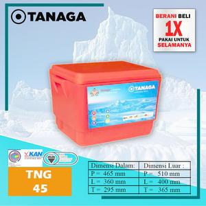 Jual Coolbox Tanaga 45L Cooler Box Pendingin Minuman Ikan Styrofoam ...