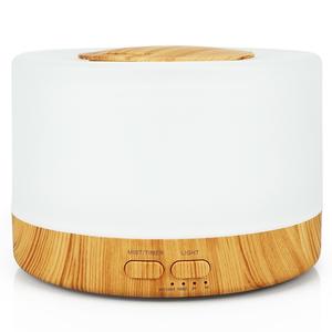 Jual humidifier diffuser model alas ada 2 warna model dan 7 warna LED ...
