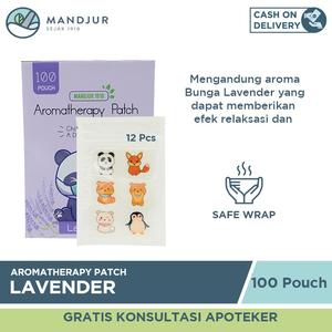 Jual Jual Mandjur 1918 Aromatherapy Patch Lavender Box 100 Sachet ...
