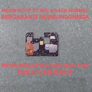 Jual MESIN POCO X3 NFC 6-64GB NORMAL MESIN XIAOMI POCO X3 NFC NORMAL ...