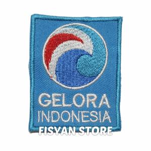 Jual Badge Bet Partai Gelora Indonesia | Logo Partai Gelora Indonesia ...