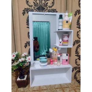 Jual Kosmetik Kaca Rias Minimalis Cermin Make Dinding Tolet Rias PROMO ...