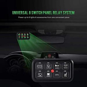 Jual Panel Saklar 8 Gang Kontrol Sentuh Otomatis Dimmable Untuk Mobil ...