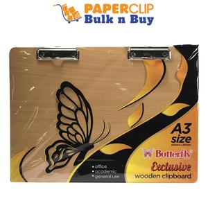 Jual CLIP BOARD BUTTERFLY A3 EXCLUSIVE WOODEN - Jakarta Utara ...