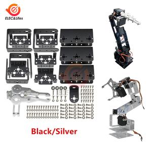 Jual Diy Manipulator Rot3U 6Dof Aluminium Robot Arm Mechanical IndProf ...