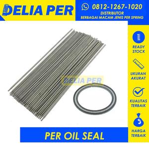 Jual Spring oil seal kawat 0,5mm od 2mm panjang 200mm stainless ...