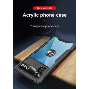 Jual Soft Case Poco M4 PRO Ring Armor StandingBLADE Transparan CLEAR ...