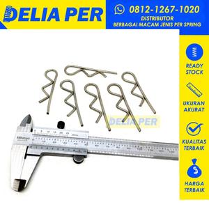 Jual Cotter pin kawat 5mm panjang 100mm stainless - Clip R - Jakarta ...
