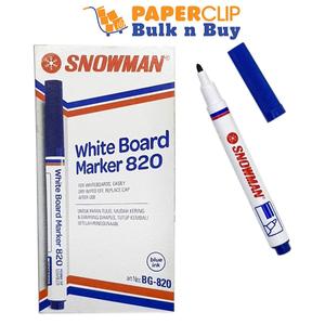 Jual MARKER SNOWMAN BG820 BLUE - Jakarta Utara - PAPERCLIP Business ...