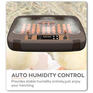 Jual 50 Egg Otomatis Penetas Telur Humidity Control Incubator spt RCOM ...