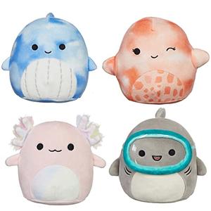 Jual Squishmallows Official Kellytoy Set of 8 5 inch Sea Squishmallows ...