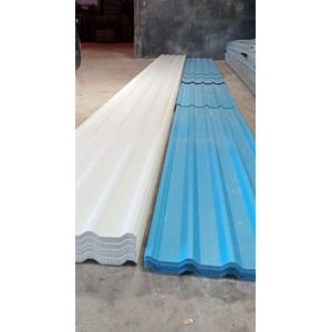 Jual TERHEMAT ATAP UPVC GELOMBANG ROOFTOP WARNA BIRU GARANSI 15 TAHUN ...