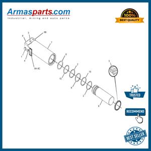 Jual Track Adjuster 297-9150 / 2979150 / 297 9150 untuk CAT 325/ 329 ...