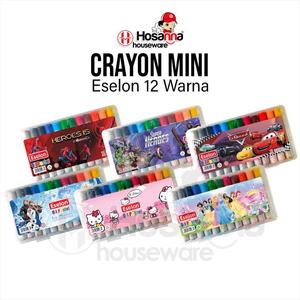 Jual Crayon MINI Pastel / Oil Pastel / Crayon Eselon 12 Warna - BOY ...