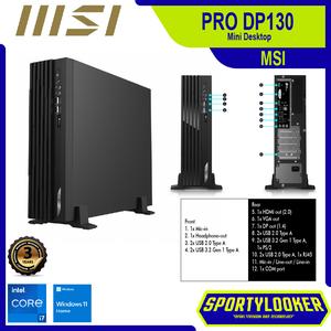Jual Mini PC MSI PRO DP130-VGA - Intel Core i7-12700F/8GB/SSD256GB ...