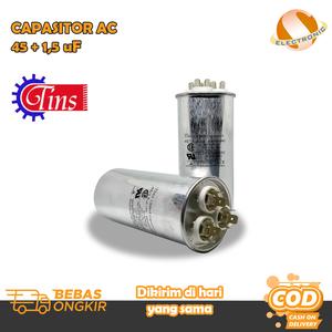 Jual KAPASITOR AC LG 3 KAKI 45 + 1,5 UF UNTUK AC 2 PK CAPASITOR AC DOBEL - Kota Tangerang ...
