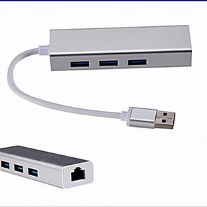 Jual Usb 3.0 To Usb Hub To Lan Ethernet Rj45 10/100 NETLINE - Jakarta ...