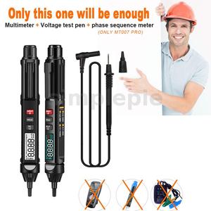 Jual Multimeter Digital 3 In 1 True RMS Layar Warna + Pen Uji Tegangan ...