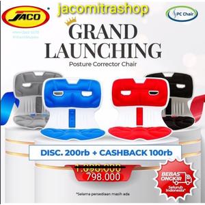 Jual Posture Corrector Chair Penyangga tulang belakang jaco PC Chair ...