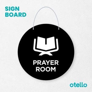 Jual Otello Signage Prayer Room Signage Board Acrylic Papan Gantung ...