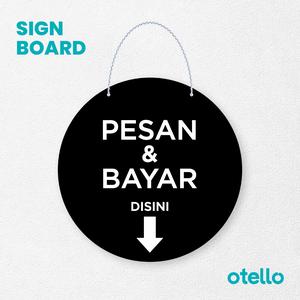 Jual Otello Signage Pesan & Bayar Disini Cetak Signage Board Acrylic ...