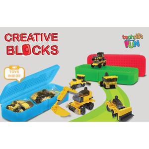 Jual LEGO Tempat Pensil Creative Block Set With Case 11002 Technoplast ...
