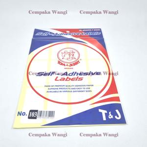 Jual label tom jerry - kertas tempel lebel nama buku sekolah label ...