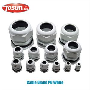 Jual Kabel Gland/Cable Gland Tosun PG7-63 Diameter 17-81 mm Warna Putih ...