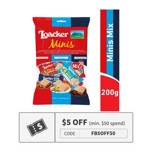 Jual Loacker Classics Minis Mix Wafer 200 g - Kota Tanjung Pinang ...