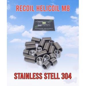 Promo Thread Repair Recoil Helicoil M8 Stainless Steel 304 Perbaikan ...