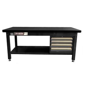 Jual KRISBOW WORK TABLE 4 DRAWER 2100X750X800MM KW0103272 - Jakarta ...