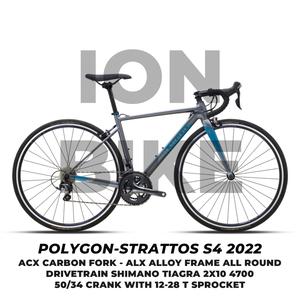 Jual Polygon Strattos S4 2022 Roadbike Road Bike Sepeda Balap Tiagra ...