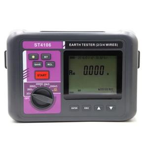 Jual Nicety ST4106 digital Ground earth resistance tester 4 pole soil ...