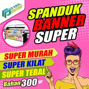 Jual Cetak Spanduk Banner Custom (Proses sehari jadi) - Kab. Bekasi - qirani961 | Tokopedia