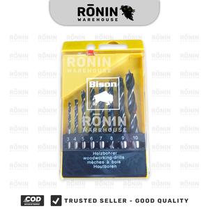 Jual BISON Mata Bor Kayu Wood Drill Bit Set 8 pcs 3 4 5 6 7 8 9 10 mm - Kota Surabaya - Ronin ...