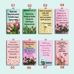 Jual Hiasan Dinding Rohani Kristen/Katolik Bible Verse Poster Kayu ...