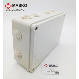 Jual MASKO JUNCTION BOX DURADOS 220X150X75 mm PANEL LISTRIK IP55 12 ...